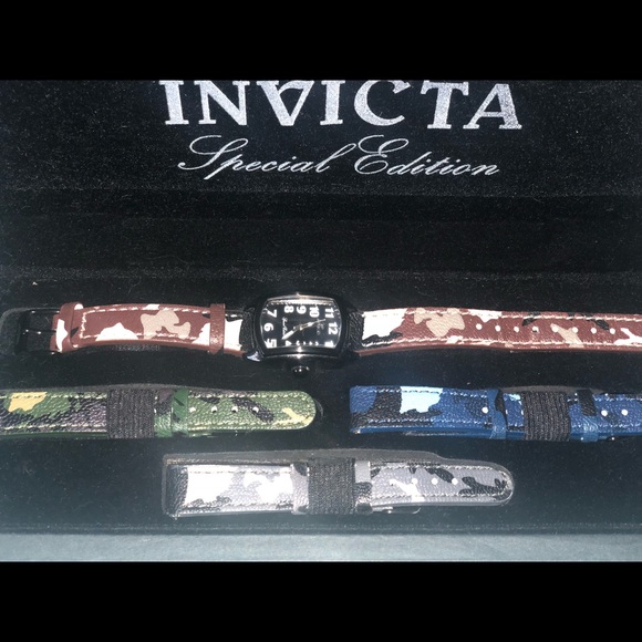 Invicta | Accessories | Invicta Special Edition Multi Camouflage Watch ...